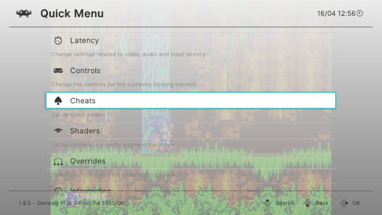 Retroarch en Nintendo Switch